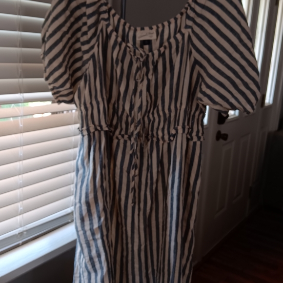 Universal Thread | Dresses | Universal Thread Blue And White Striped ...